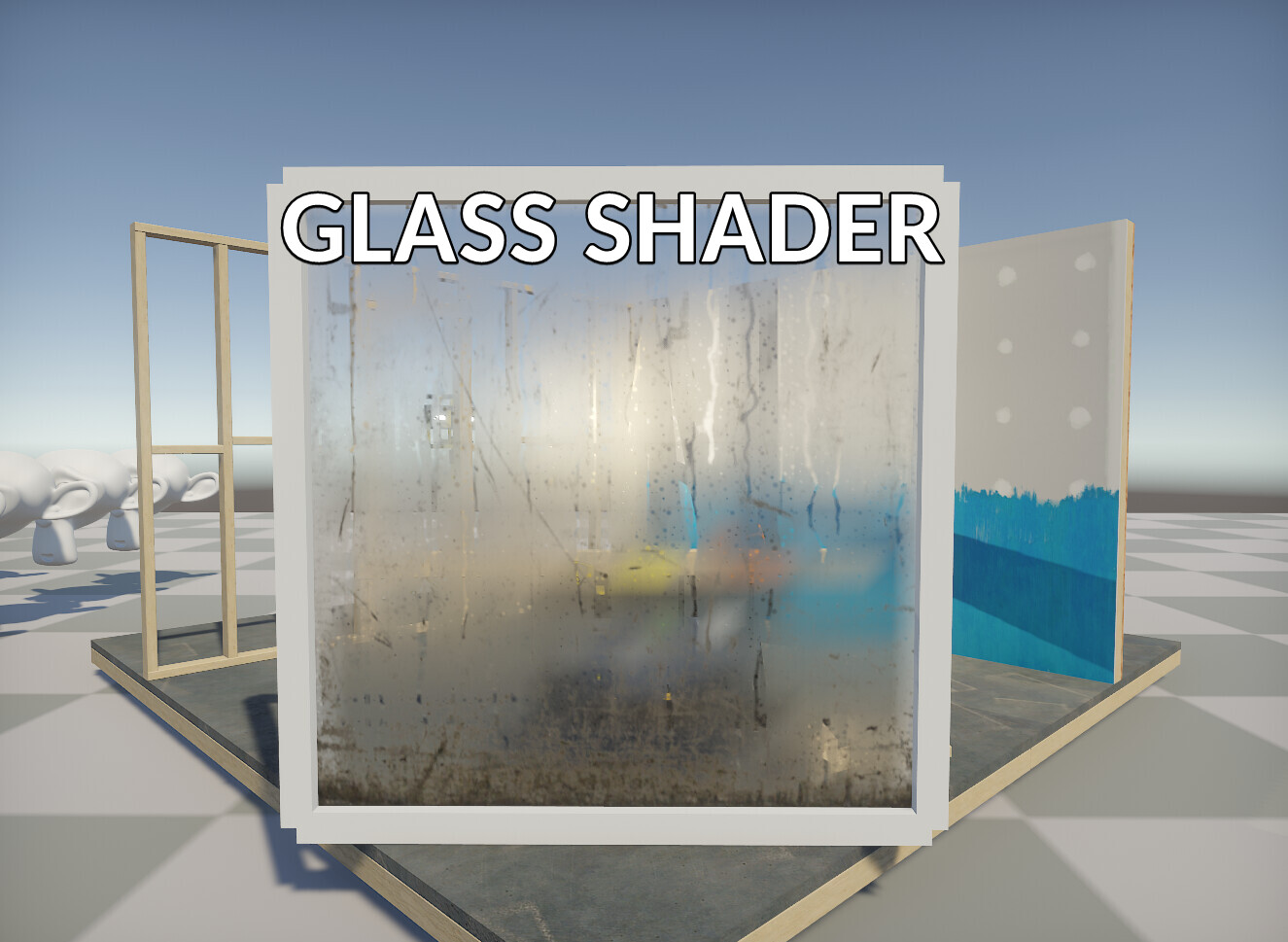 ArtStation - Real-Time Blurred Window Shader