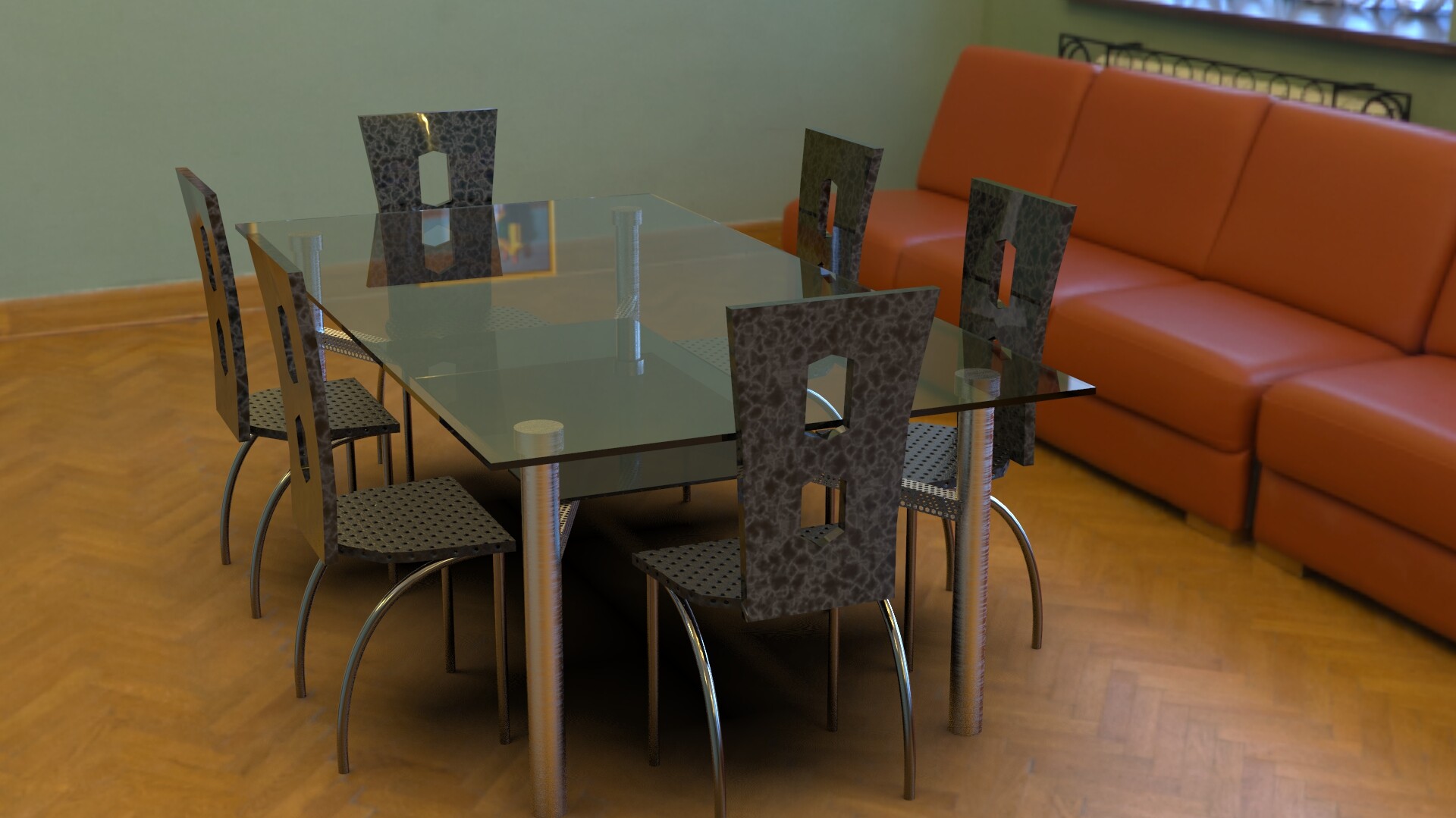 ArtStation - 3D model Dining table