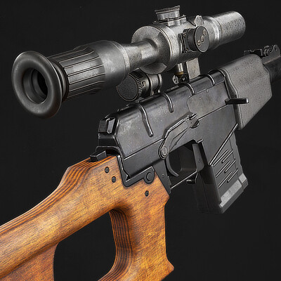 ArtStation - VSS Vintorez