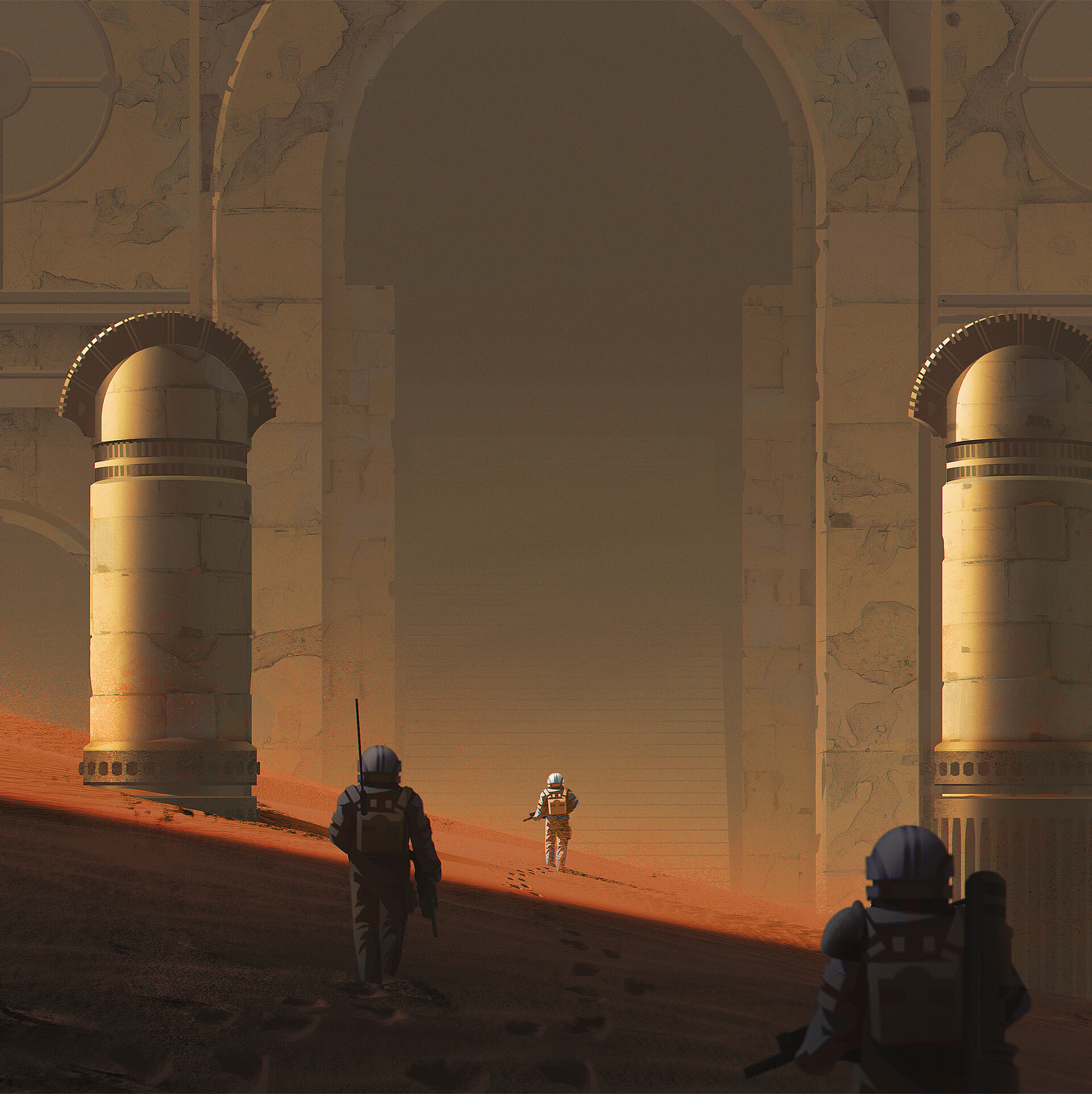 ArtStation - Ancient Mars