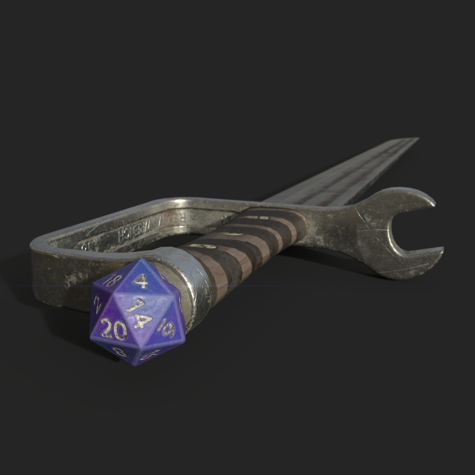 ArtStation - Vorpal Wrench Sword