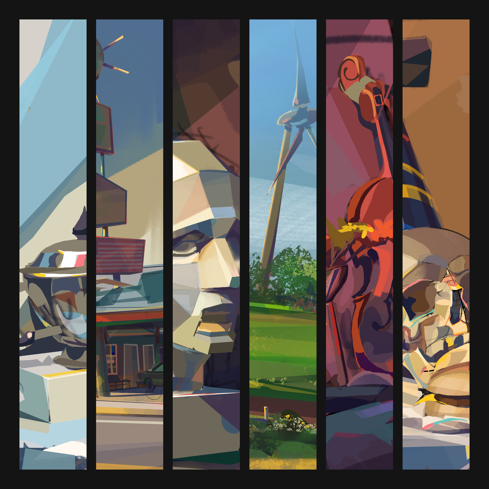 ArtStation - November Speedpaints (2019)