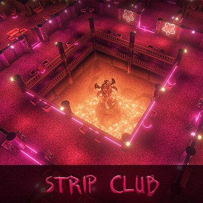 ArtStation - STRIP CLUB
