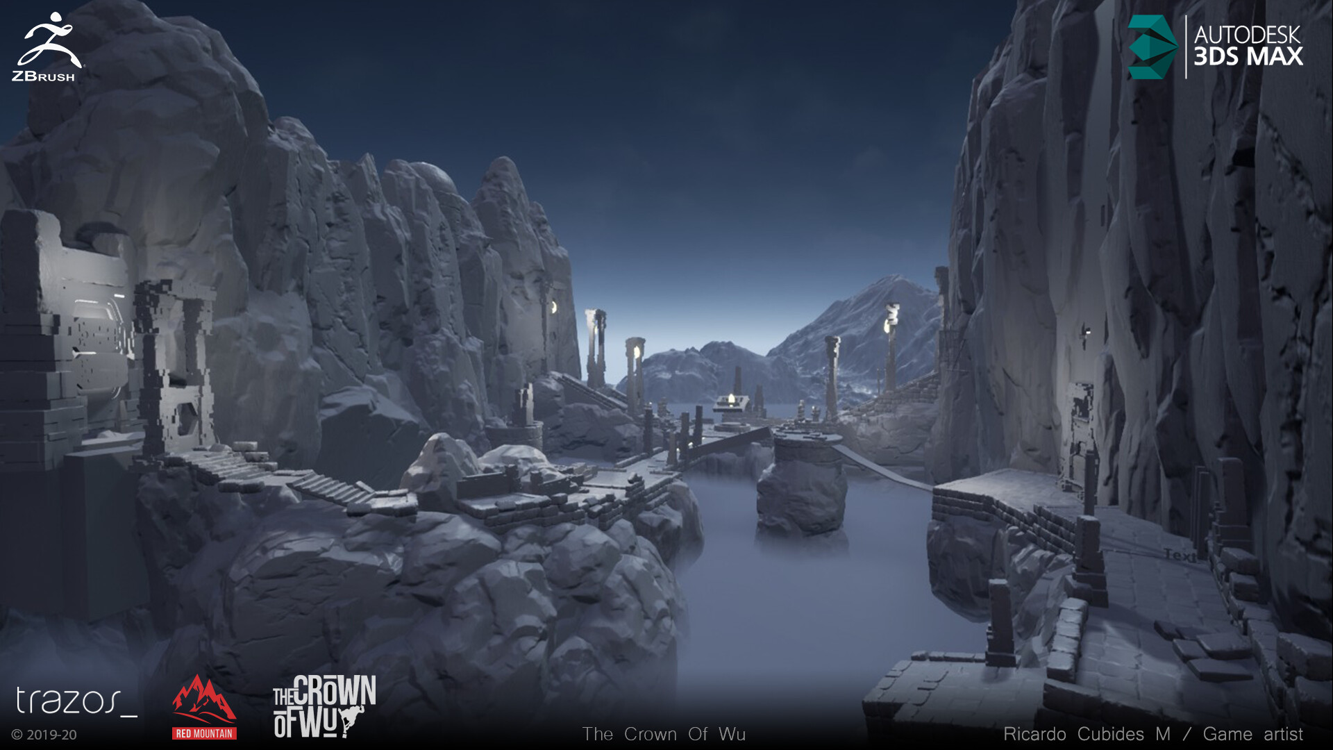 ArtStation - The Crown of Wu 2019-20 Rocks