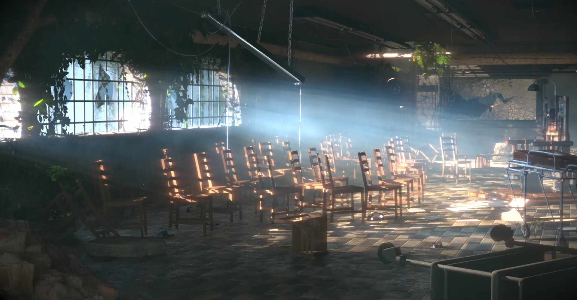 ArtStation - Abandoned Execution Room