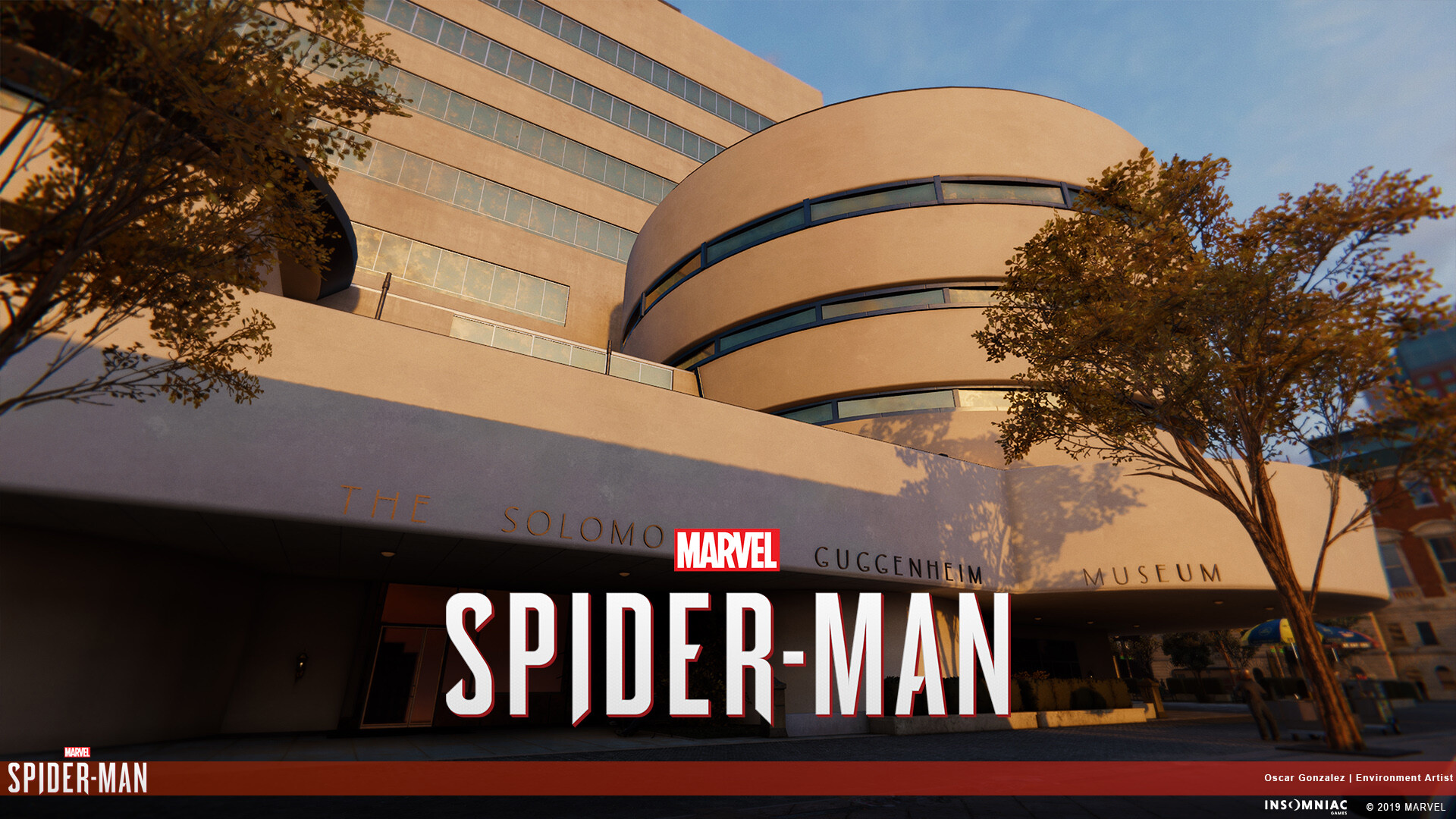 ArtStation - Spider- Man PS4: Museum Mile