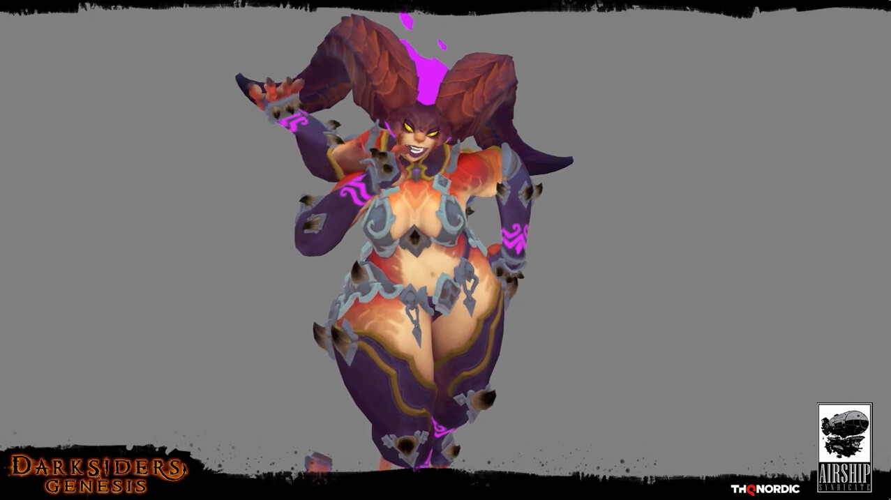 ArtStation - Derek Taylor Darksiders: Genesis Reel