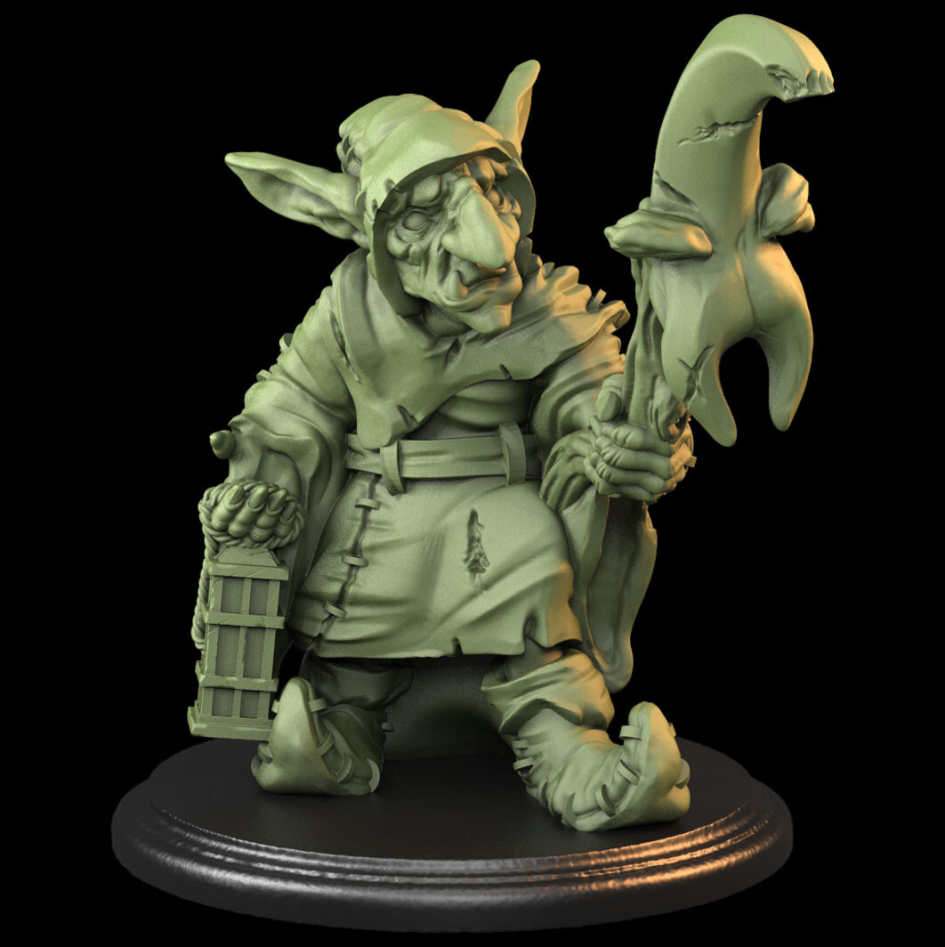 ArtStation - Goblin Wizard