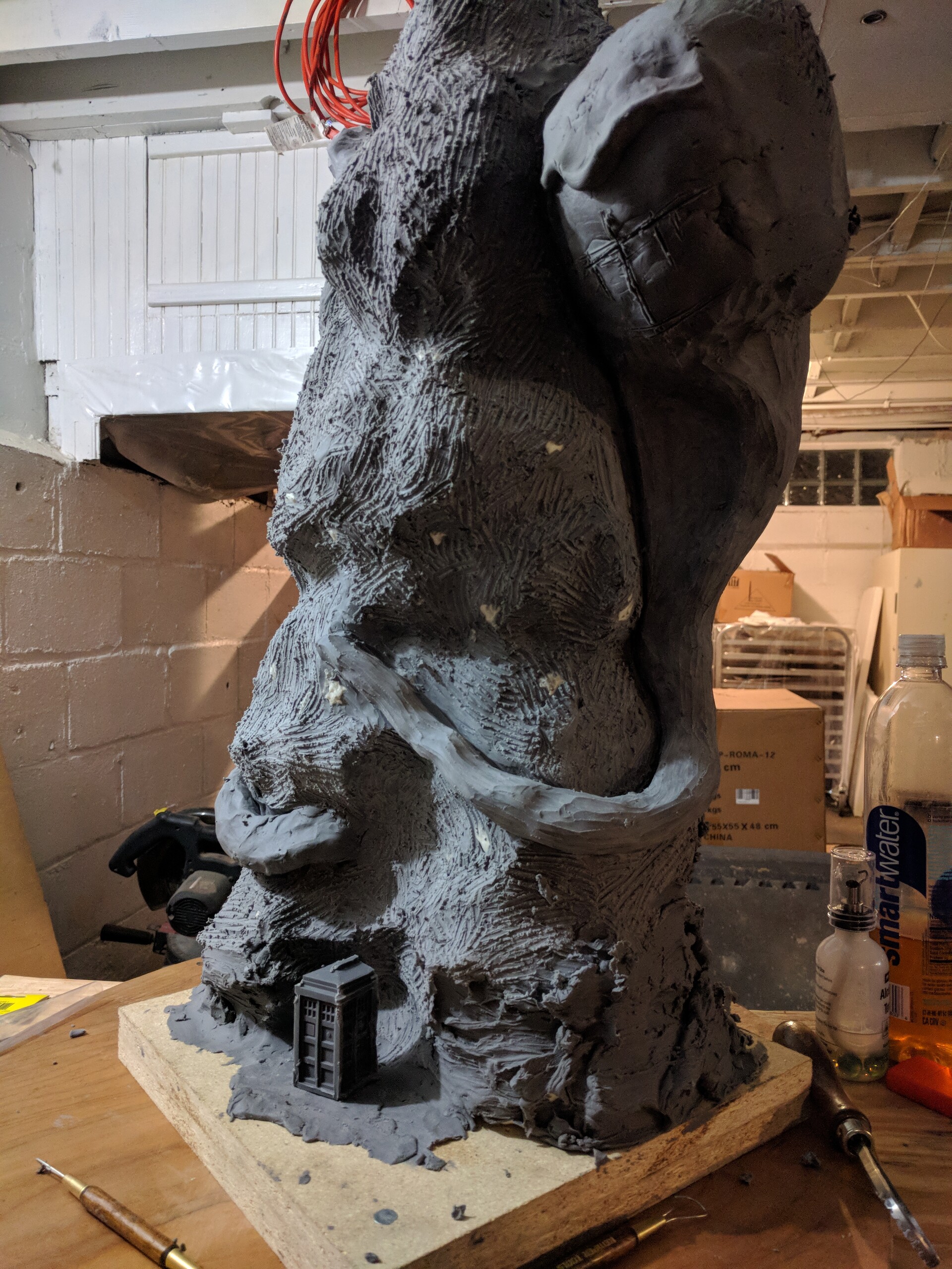 ArtStation - The Creature and the Tardis [DEAD]