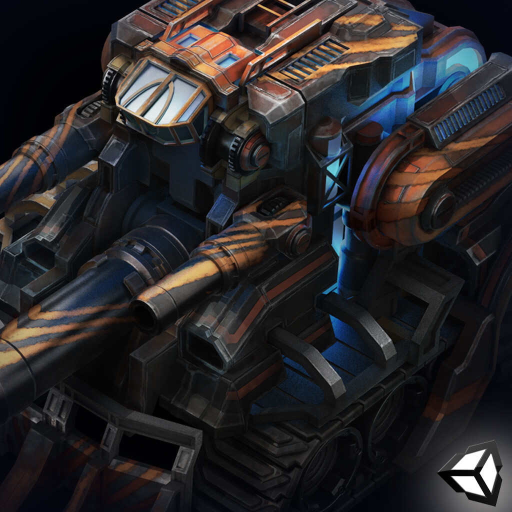 ArtStation - Tank for Battle Strike Force