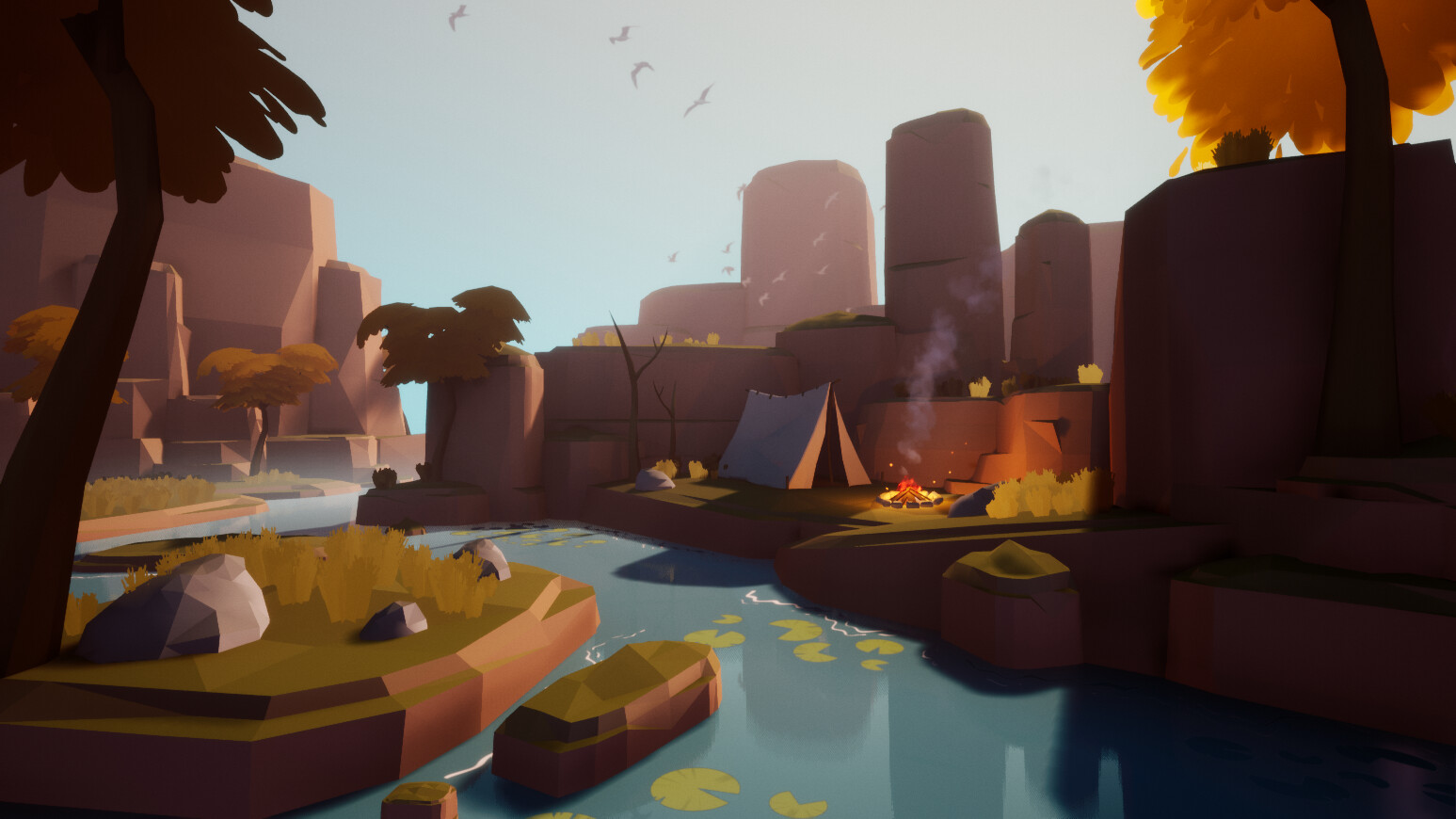 ArtStation - Hunting camp