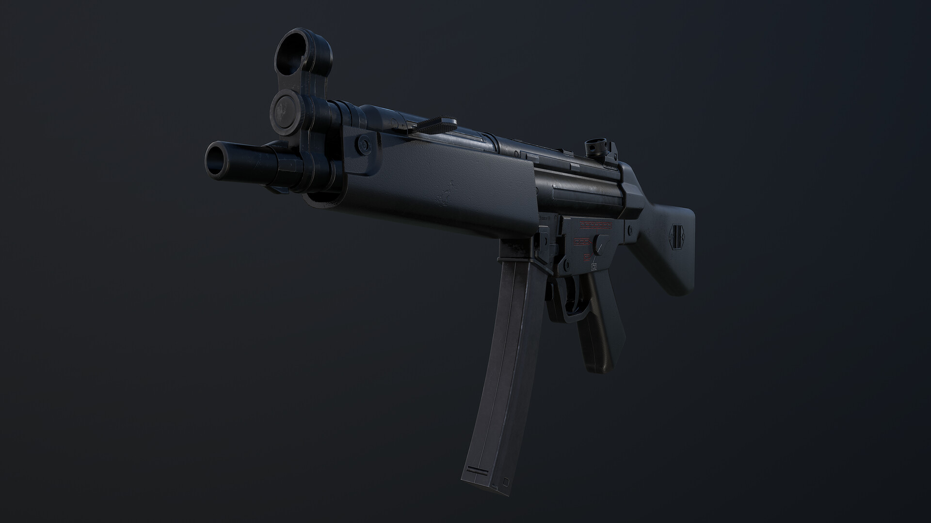 ArtStation - Game-Ready MP5