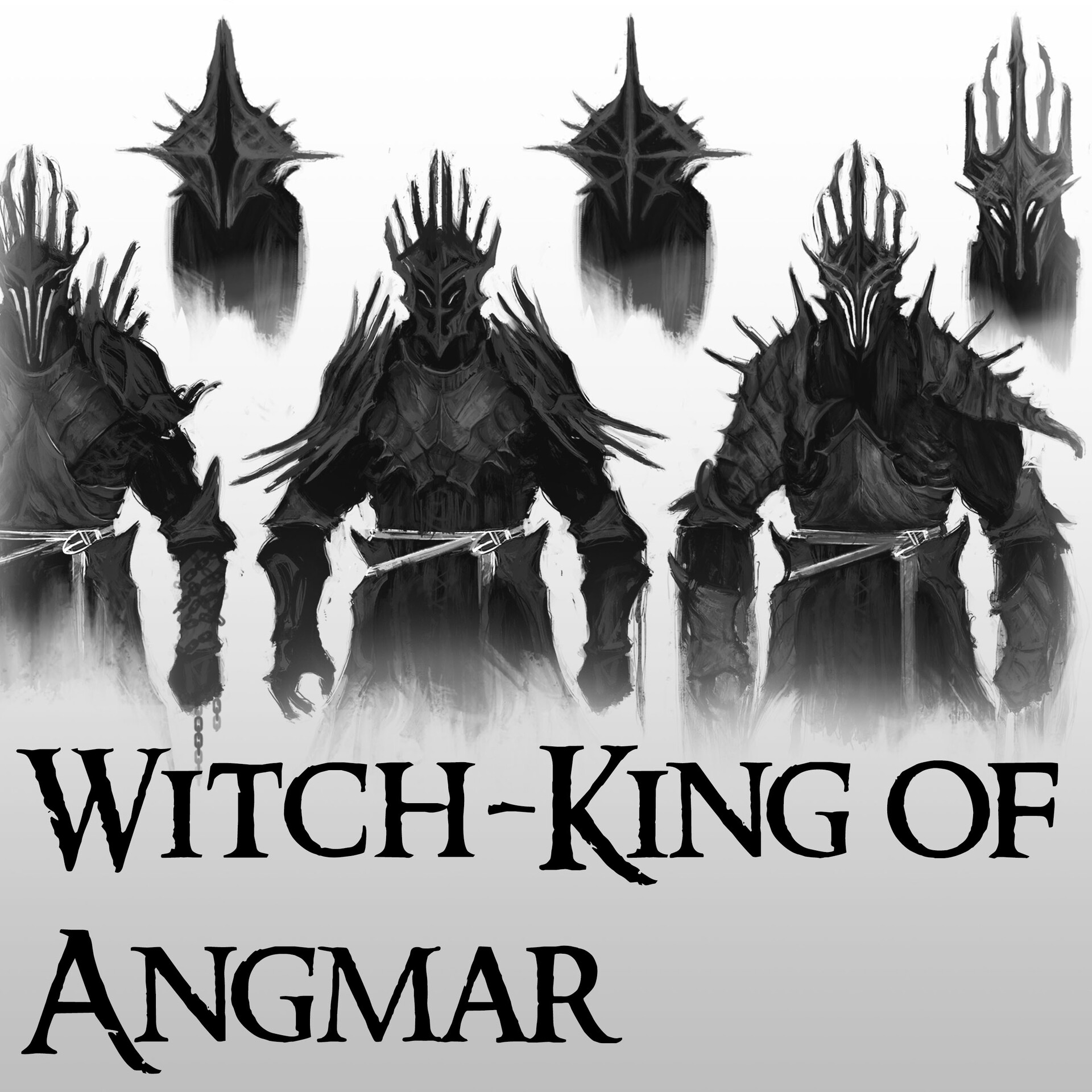 Marco Dotti - Witch-King of Angmar - Character Design