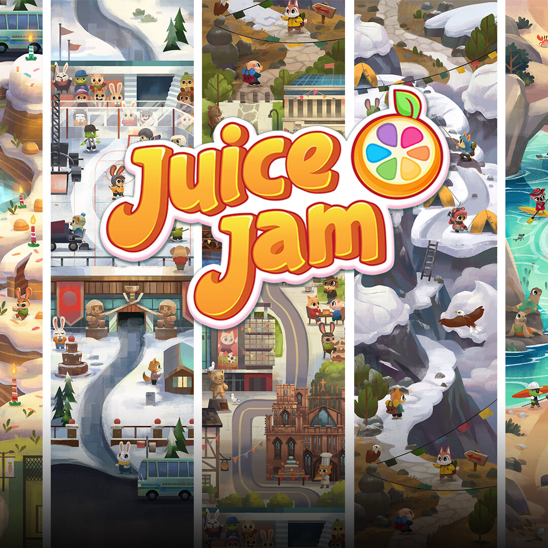 ArtStation - Juice Jam Backgrounds