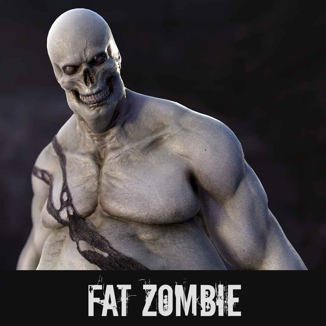 ArtStation - Fat Zombie