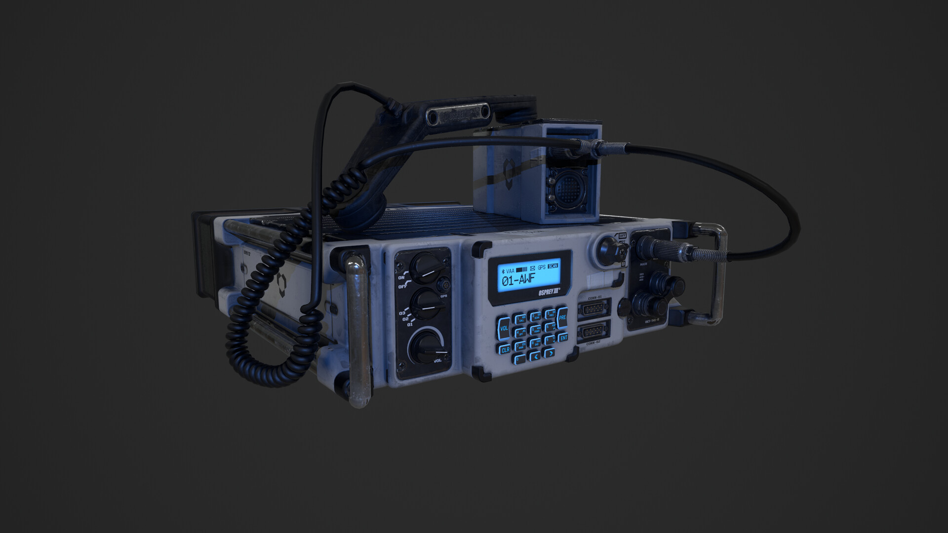ArtStation - Game Ready Military Radio Asset