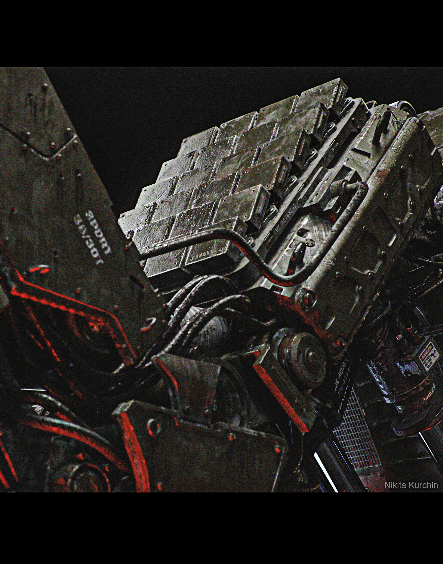 ArtStation - Multiple leg Tank - SAHDU (3D model)