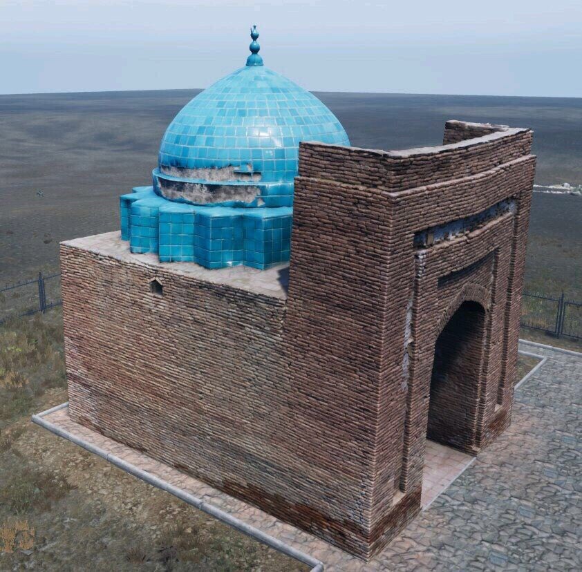 ArtStation - jochi khan mausoleum