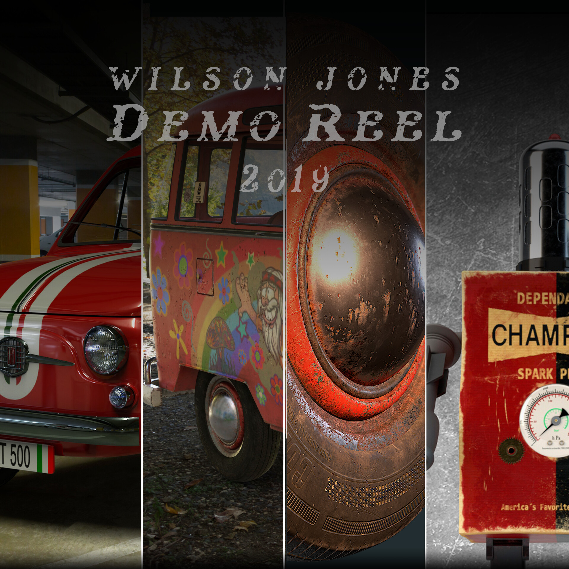 ArtStation - WILSON JONES | REEL 2019