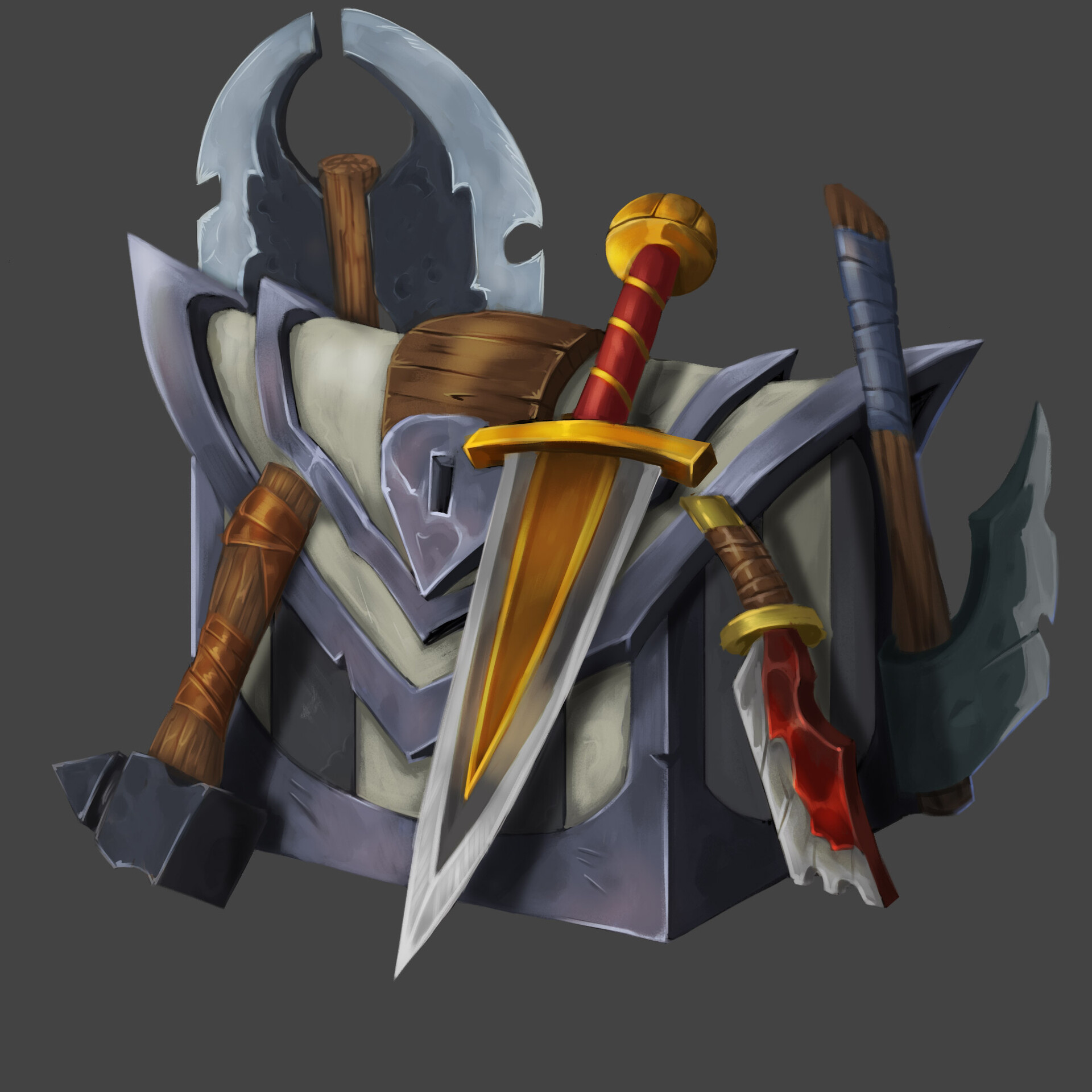 ArtStation - Metal Chest
