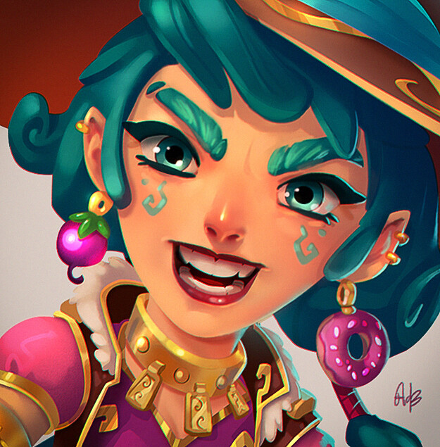 ArtStation - Tiara - expression study