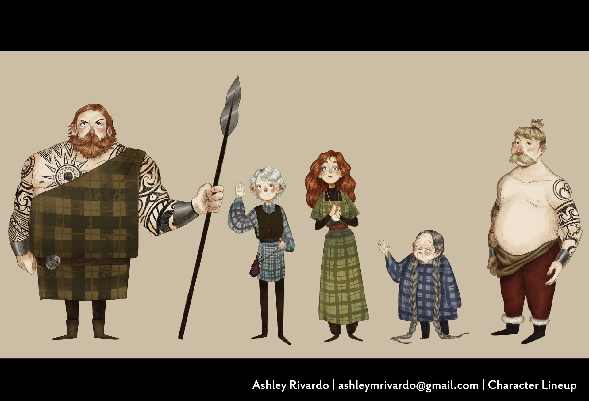 ArtStation - Prophets of the Past - Characters