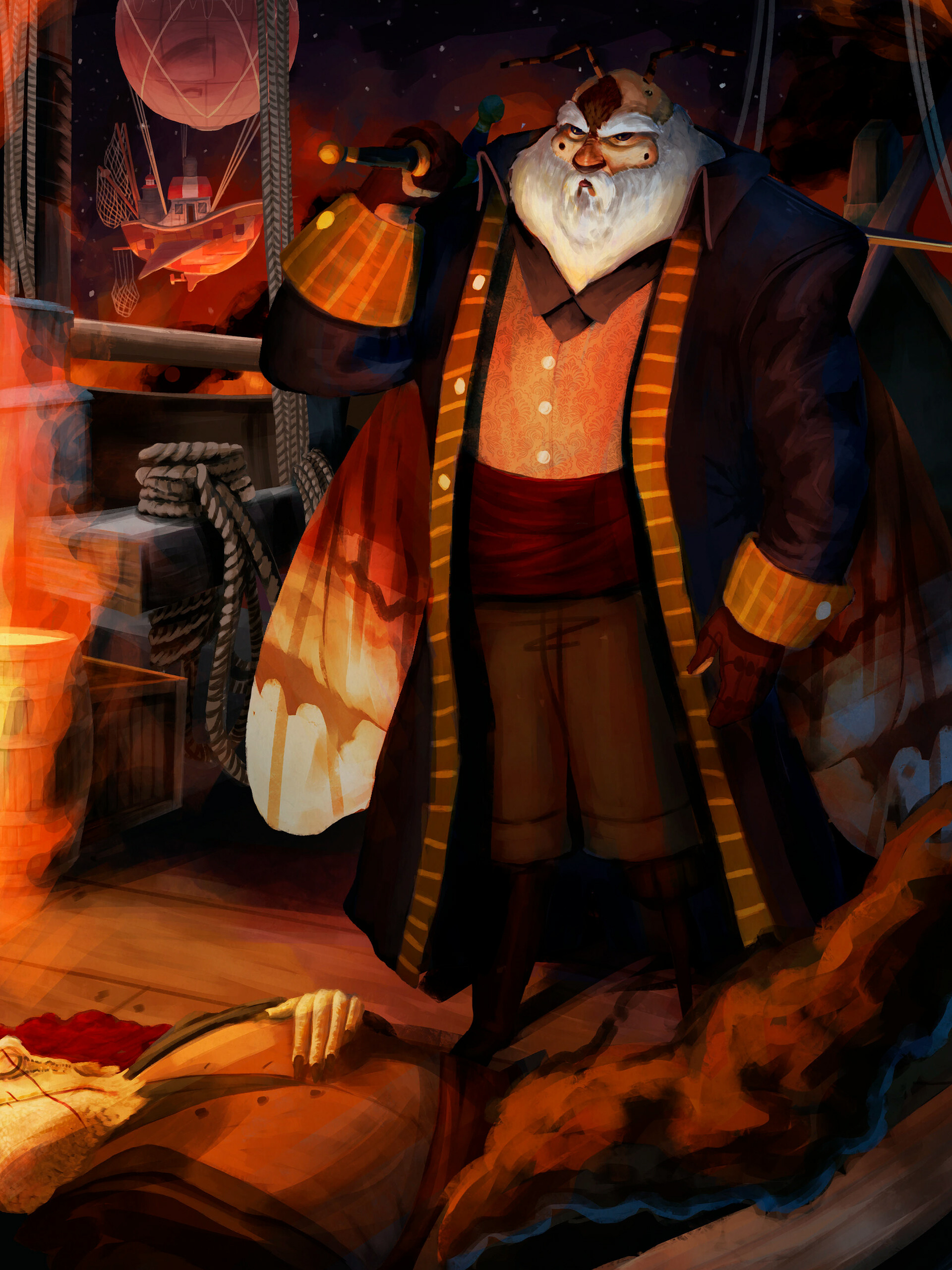 ArtStation - Captain Moth Man