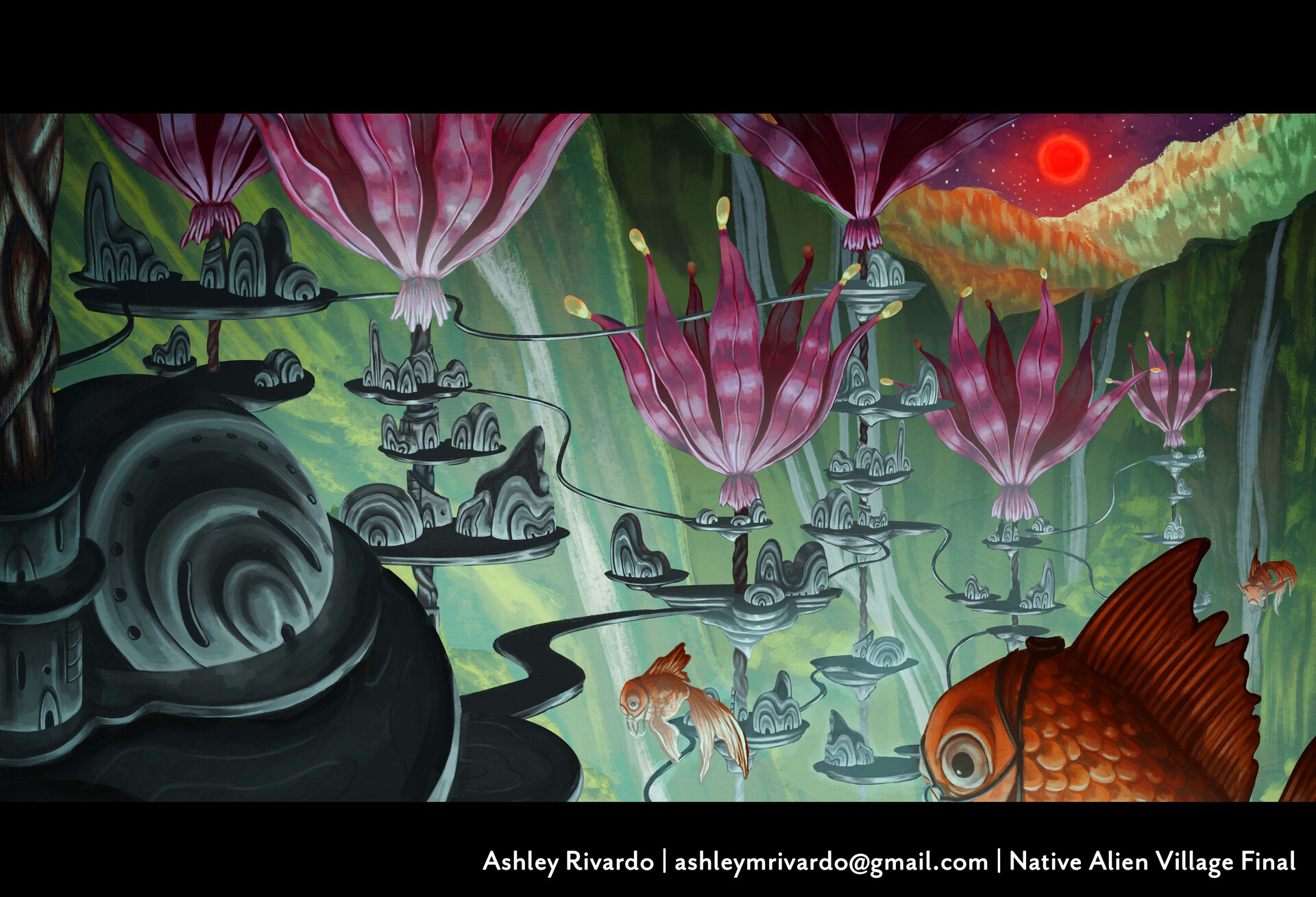 ArtStation - Alien Surface World