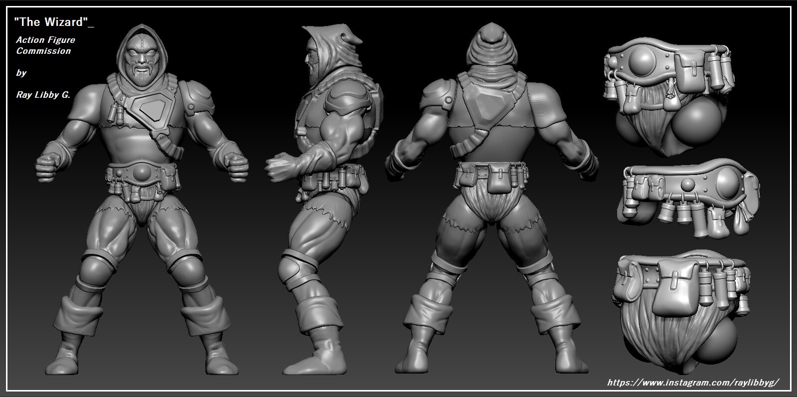 Ray Libby Garro - Action Figure Commission 1.