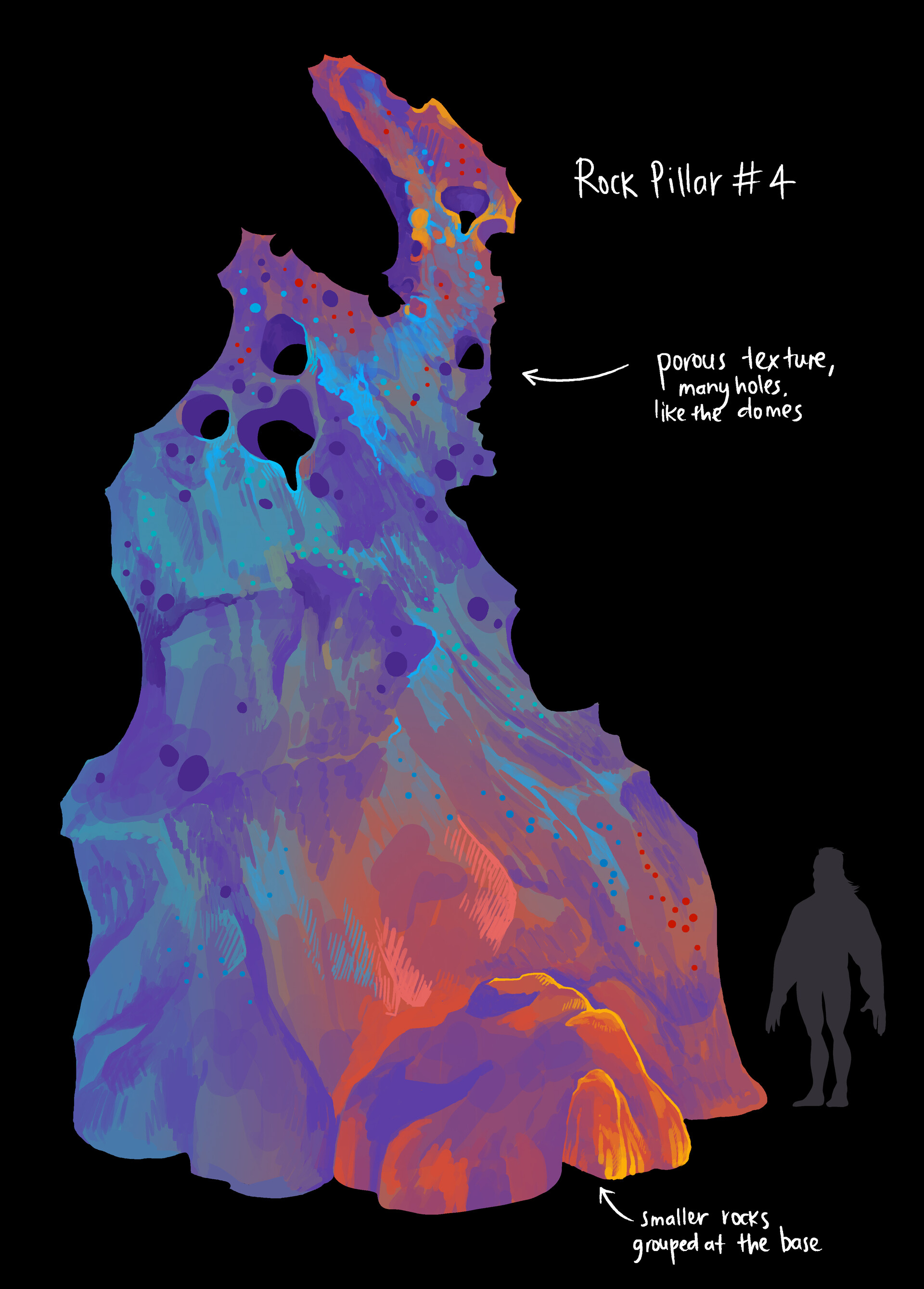 ArtStation - rock pillars