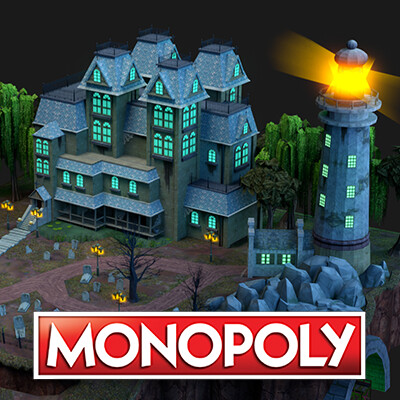 ArtStation - Monopoly: Mansion