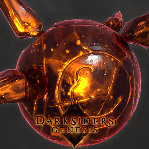 ArtStation - Darksiders Genesis - Blood Mantle Material