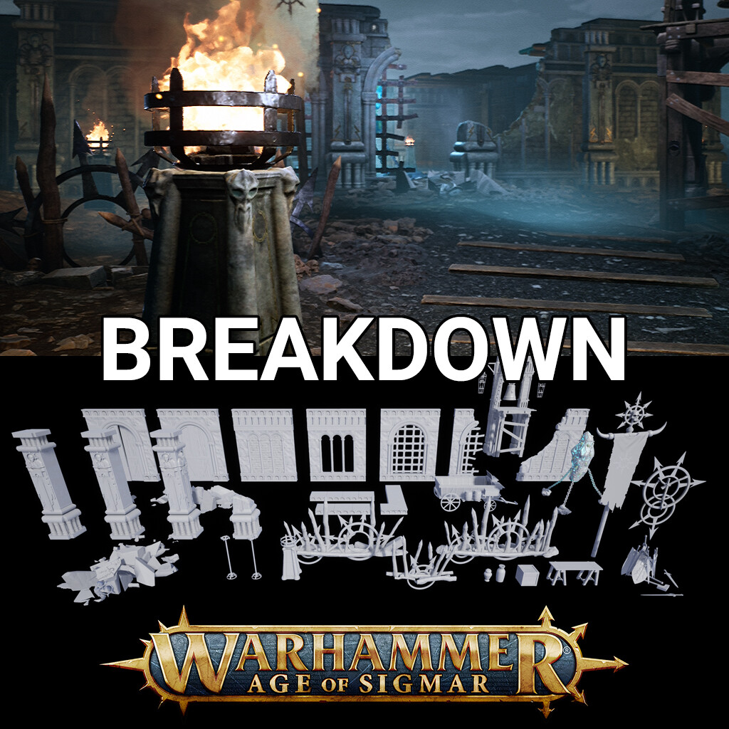 ArtStation - Warhammer Defiled Lands Breakdown