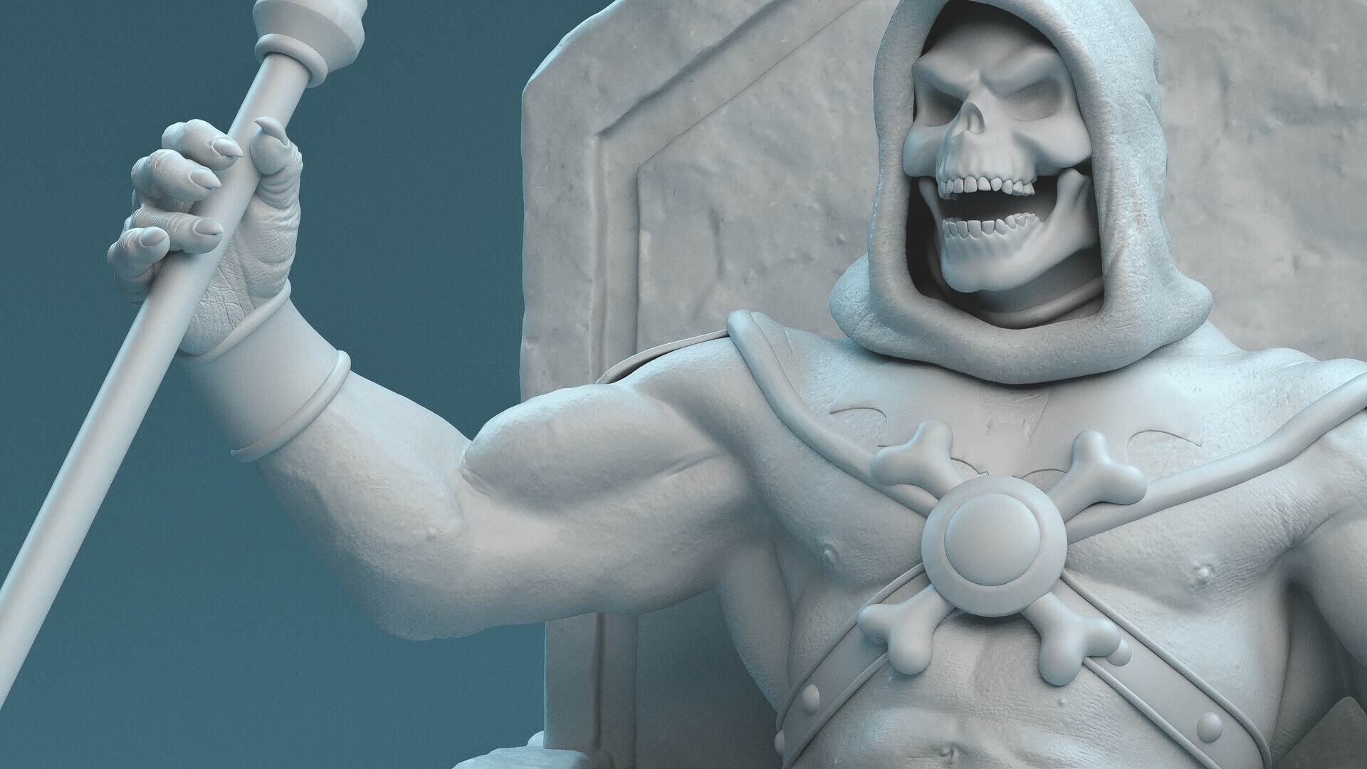 ArtStation - Skeletor MOTU