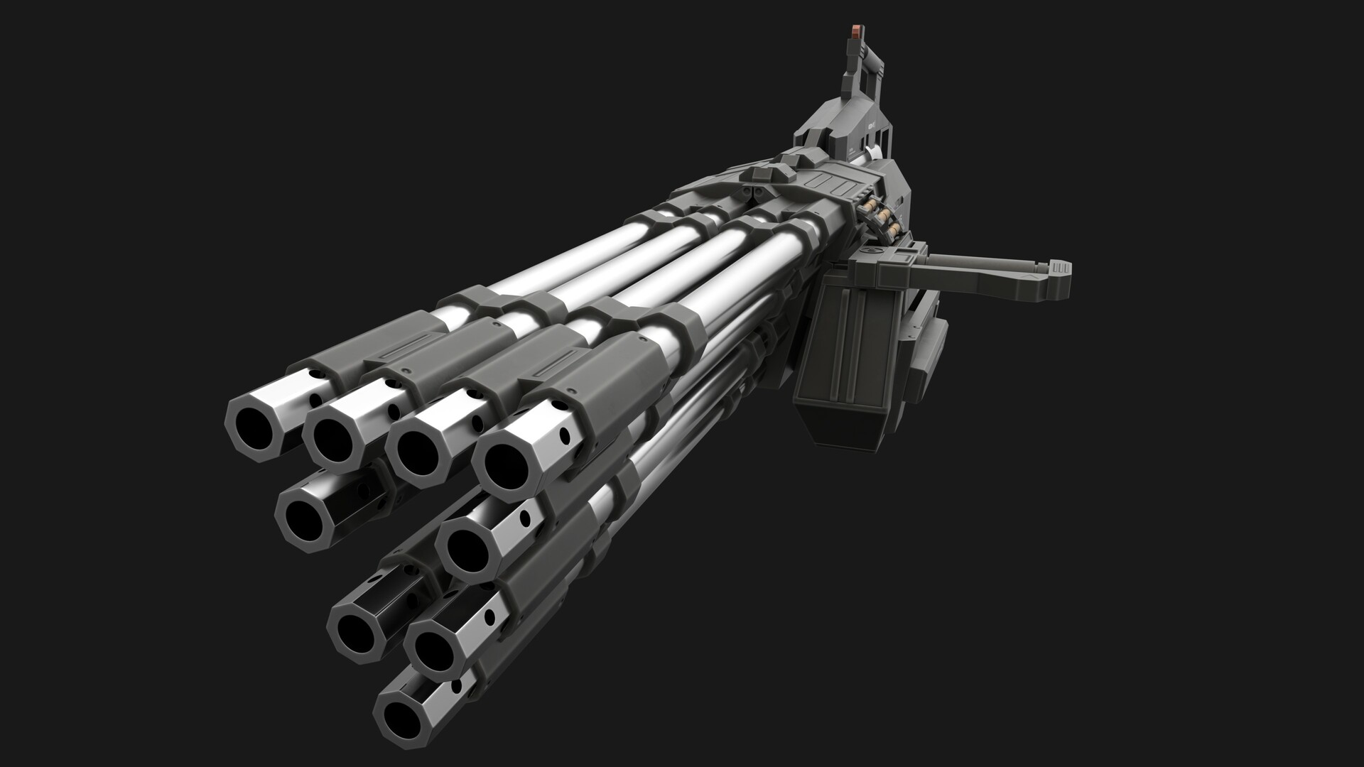 ArtStation - Gatling Gun