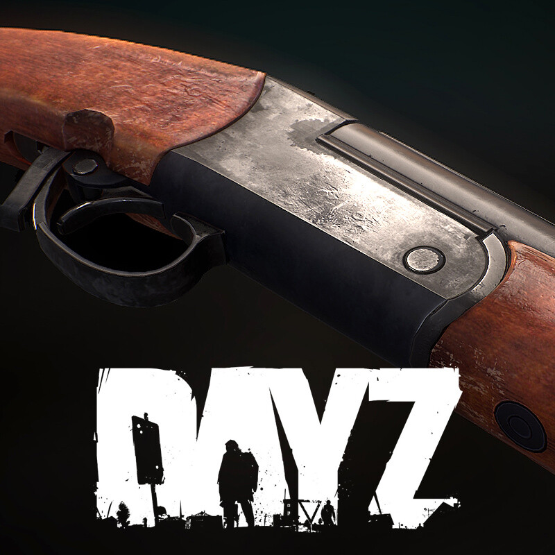 ArtStation - IZH-18 break-action rifle