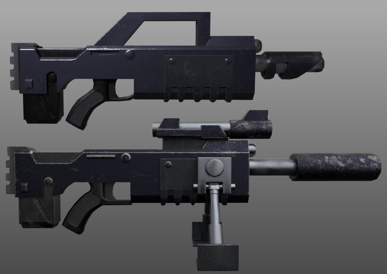 ArtStation - Elysian Lasgun / Longlas