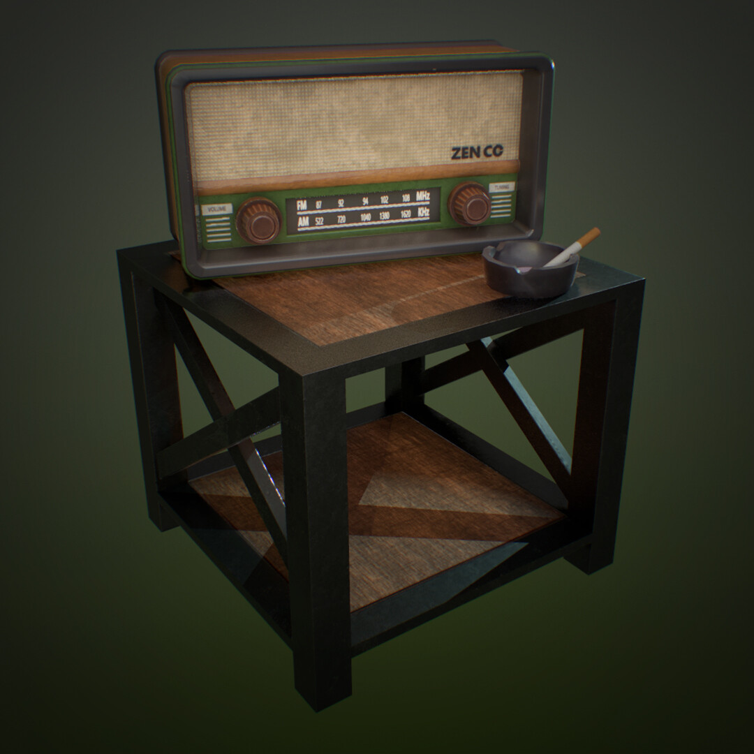ArtStation - Radio Pack (Game-Ready Assets)