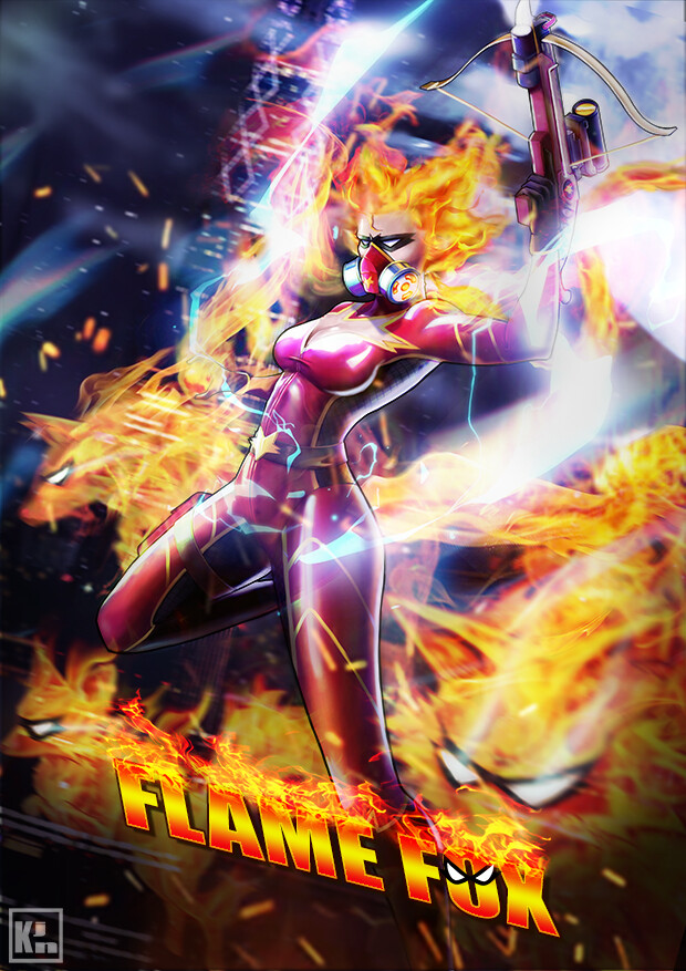 ArtStation - Flame Fox