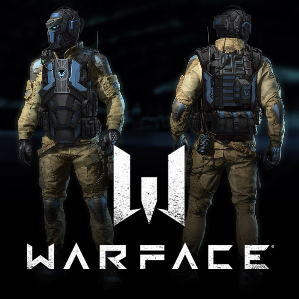 ArtStation - Engineer's Legendary Armor, Warface