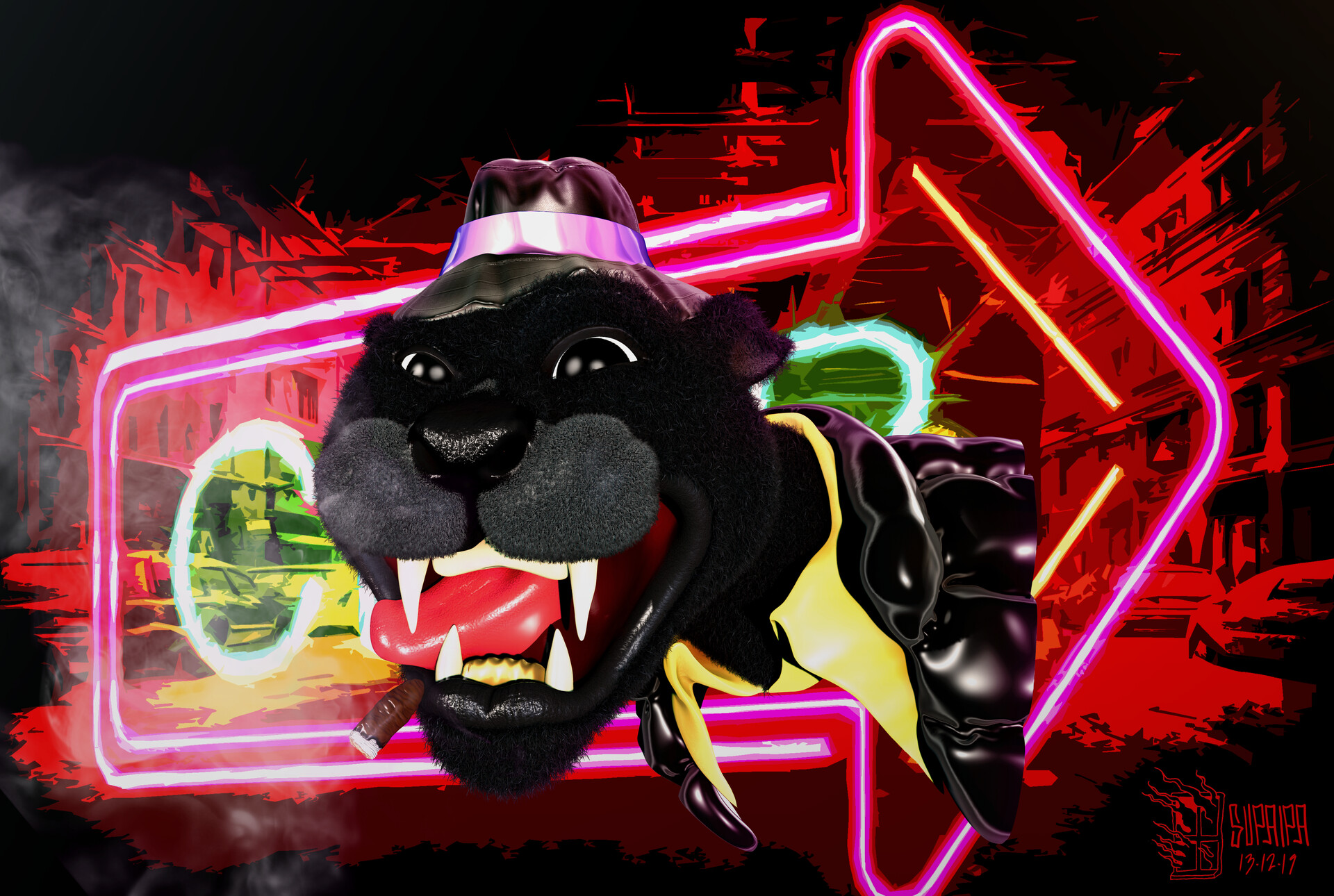 ArtStation - Gang Cat