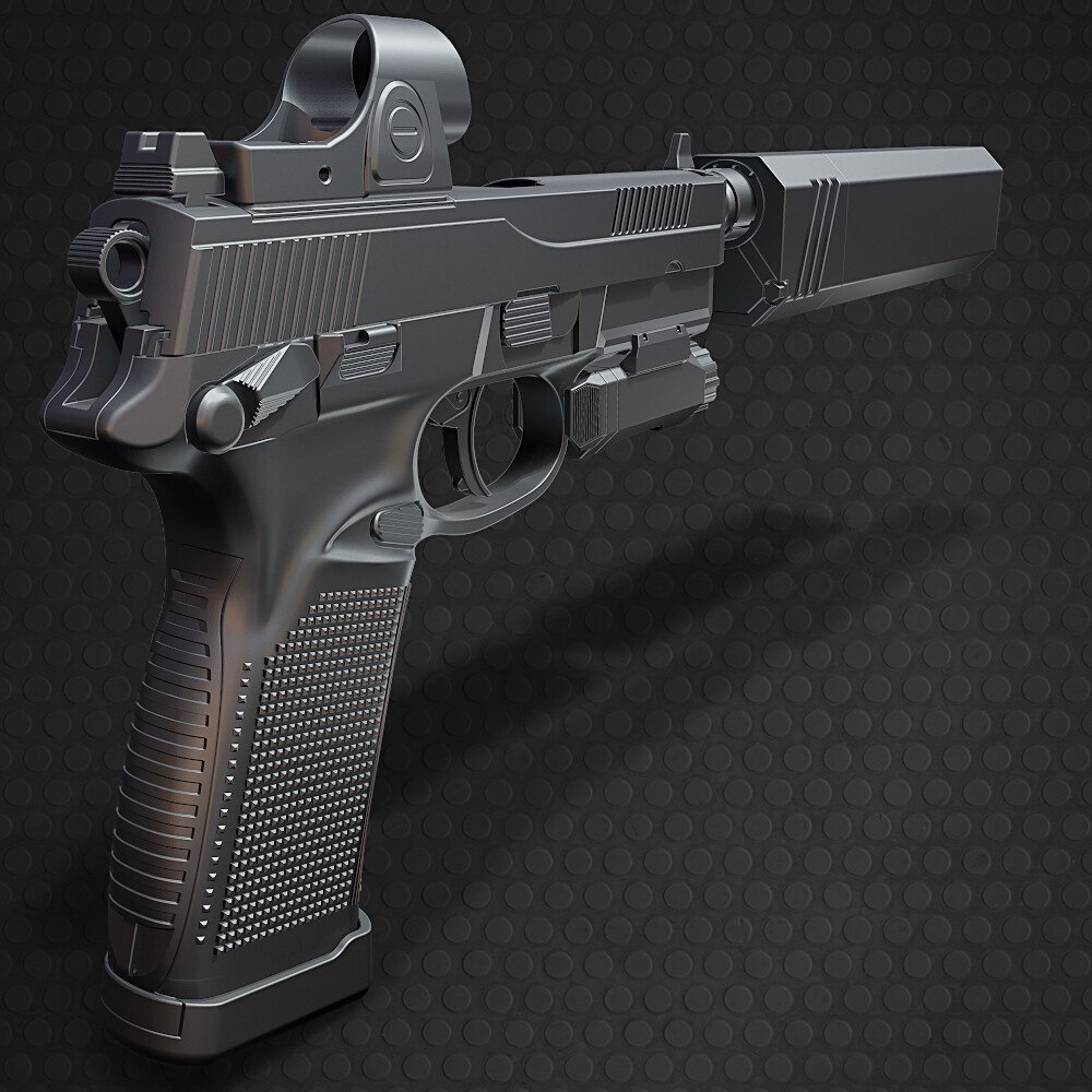 ArtStation - FNX 45 tactical
