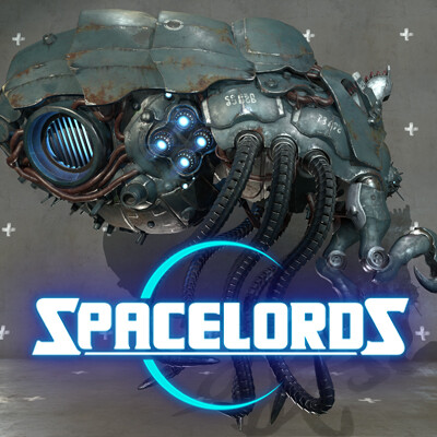 ArtStation - Spacelords - Flea Ship -, Oscar Beteta