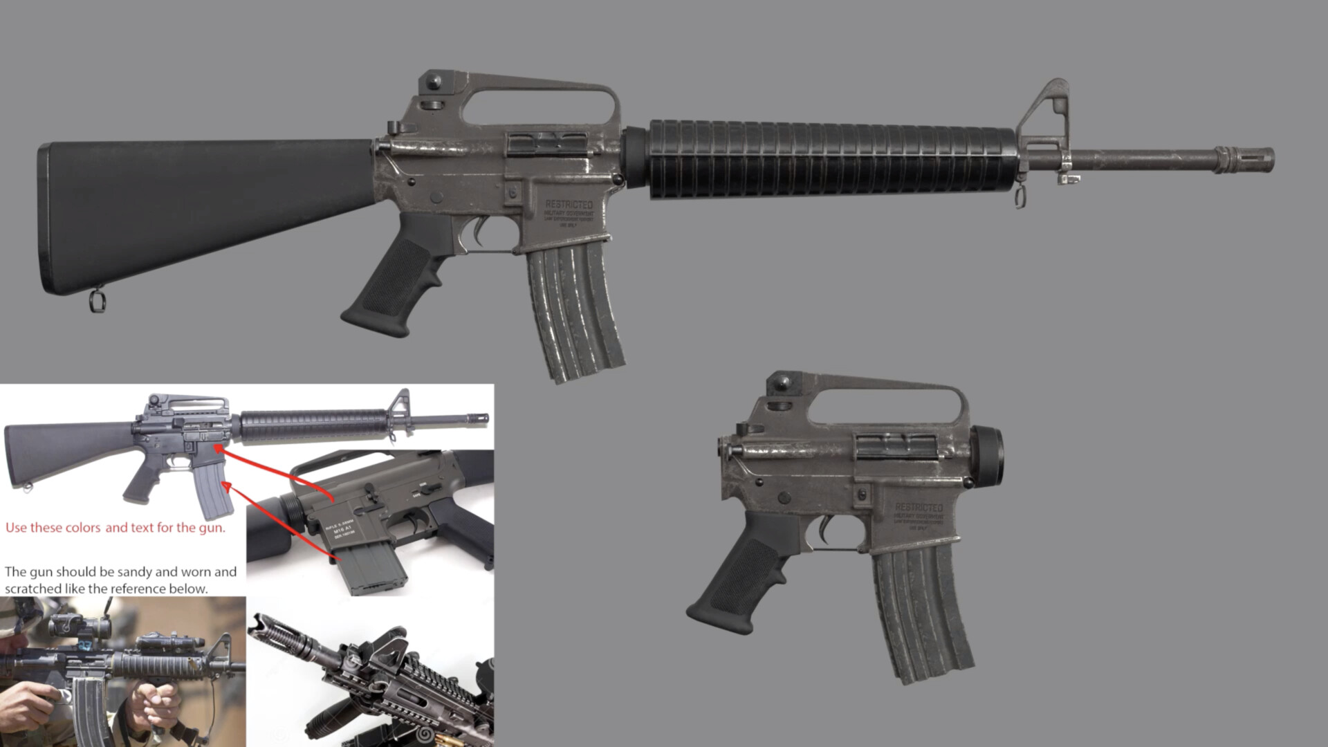 ArtStation - Weapon Surfacing