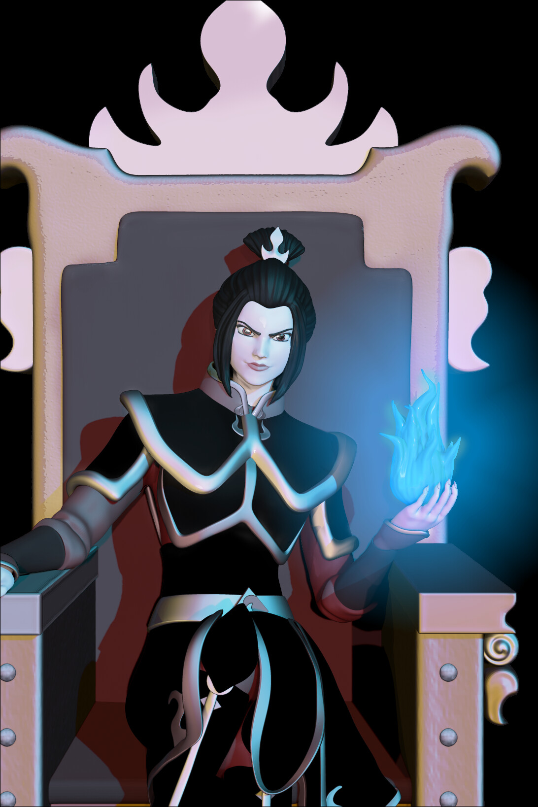 ArtStation - Azula Avatar The Legend of Aang, Jonathan Silva