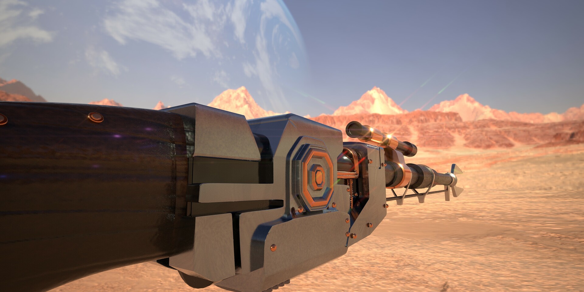 Alexandra Kibilko - Mandalorian Rifle - Based off of show Images ...