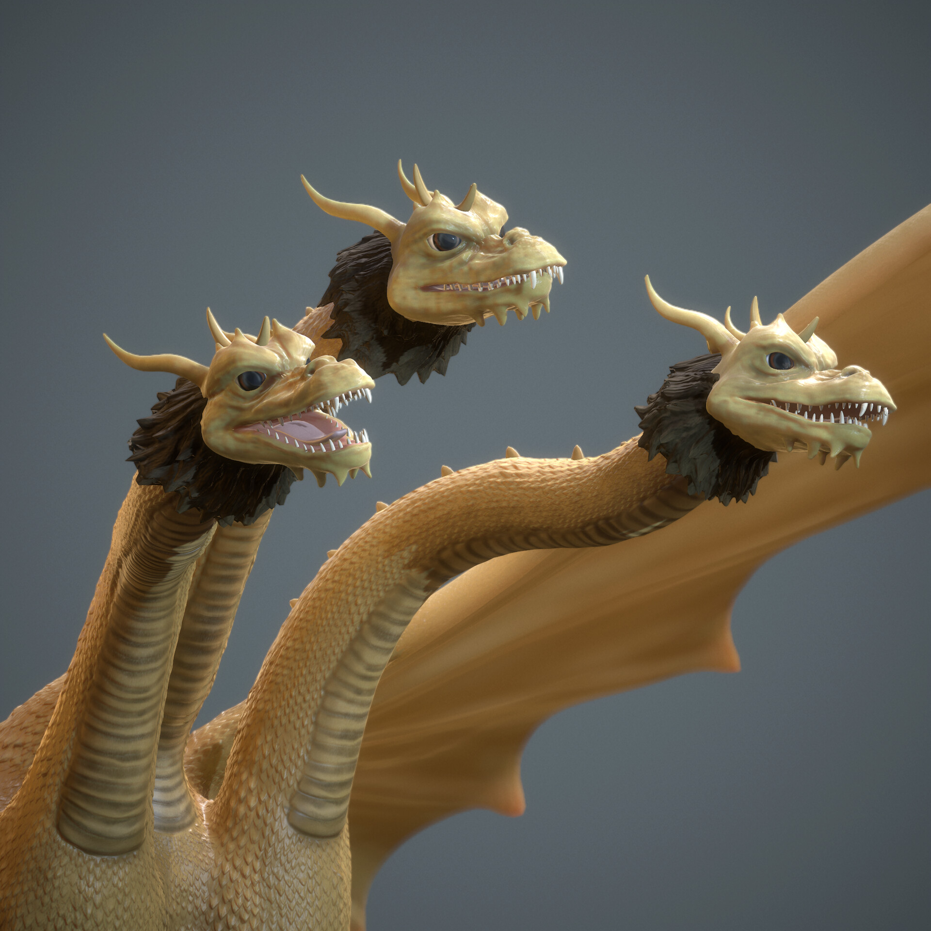 ArtStation - King Ghidorah 2
