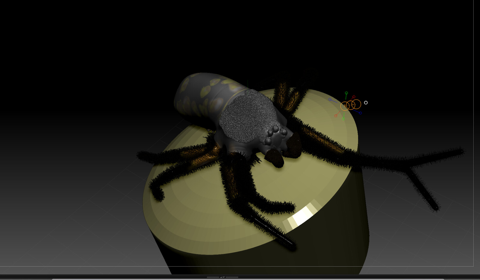 ArtStation - ZBrush spider