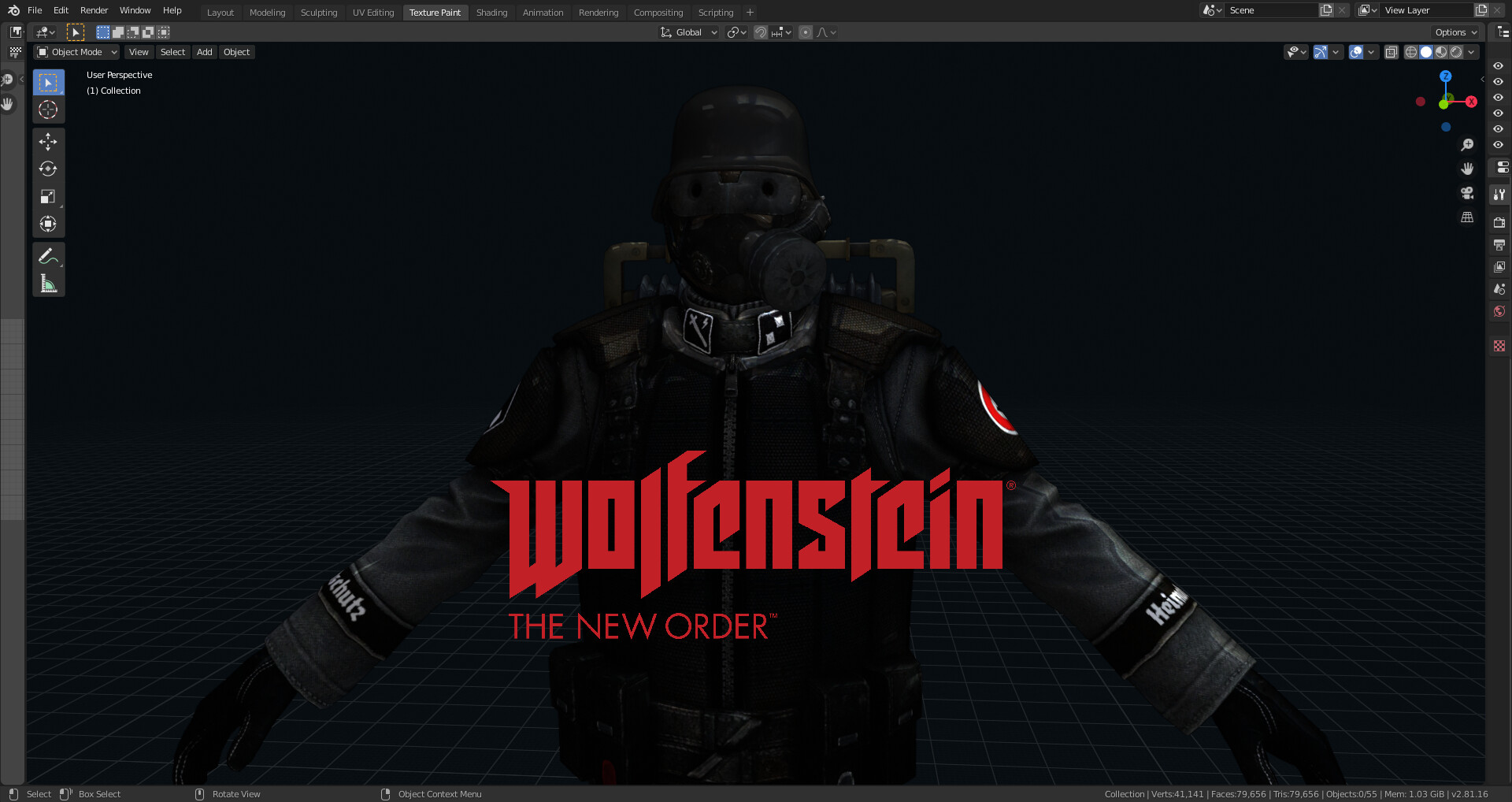 Lollsboyce - 196 - Wolfenstein TNO - German soldier 1954