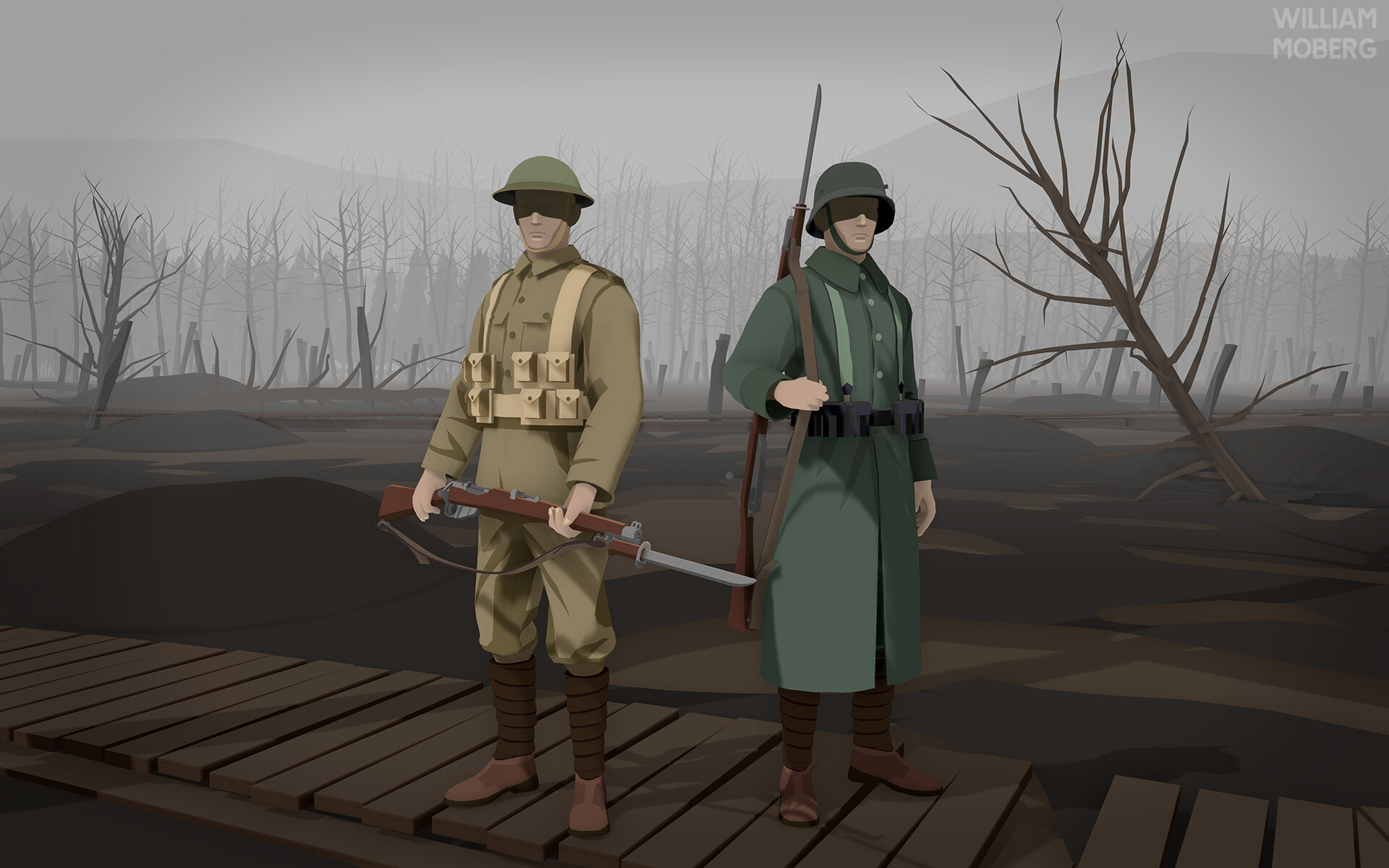 ArtStation - Unknown Soldiers - 12/19